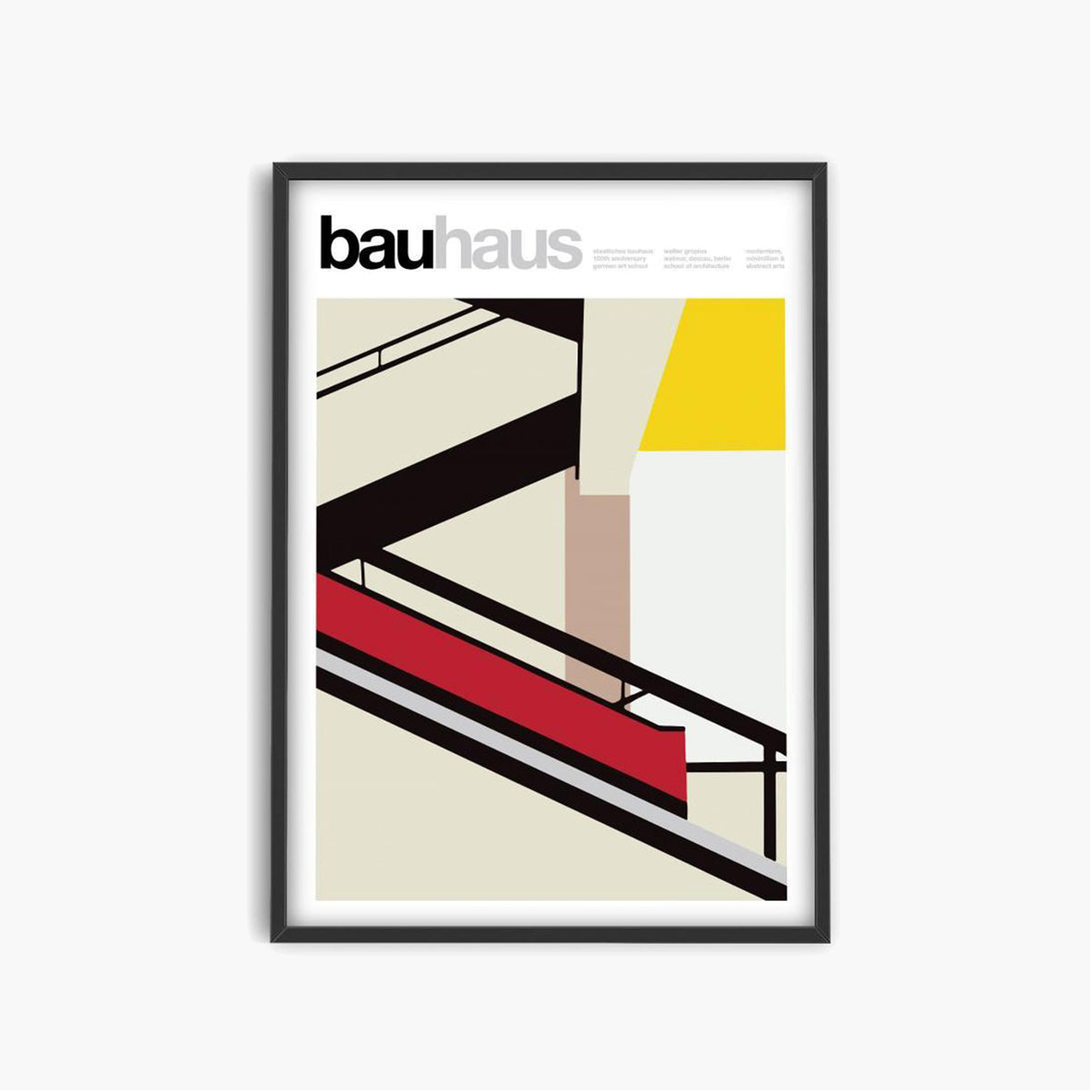 Poster - The Bauhaus Stairs– FUNSTY